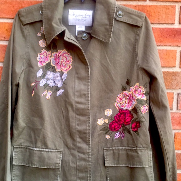 American Rag | Jackets & Coats | New American Rag Cie Dark Olive ...